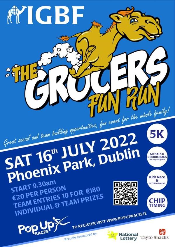 Grocers Fun Run is back Saturday 16 July Phoenix Park