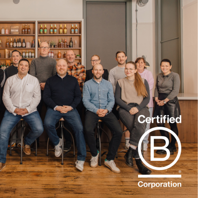 Drinksology Kirker Greer Group gains B Corp certification