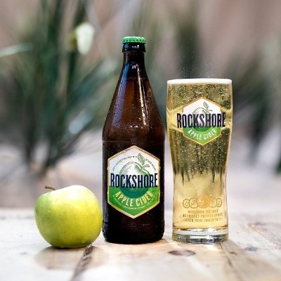 THE BREWERS OF ROCKSHORE LAGER INSPIRED BY THE BRACING REFRESHMENT OF ...